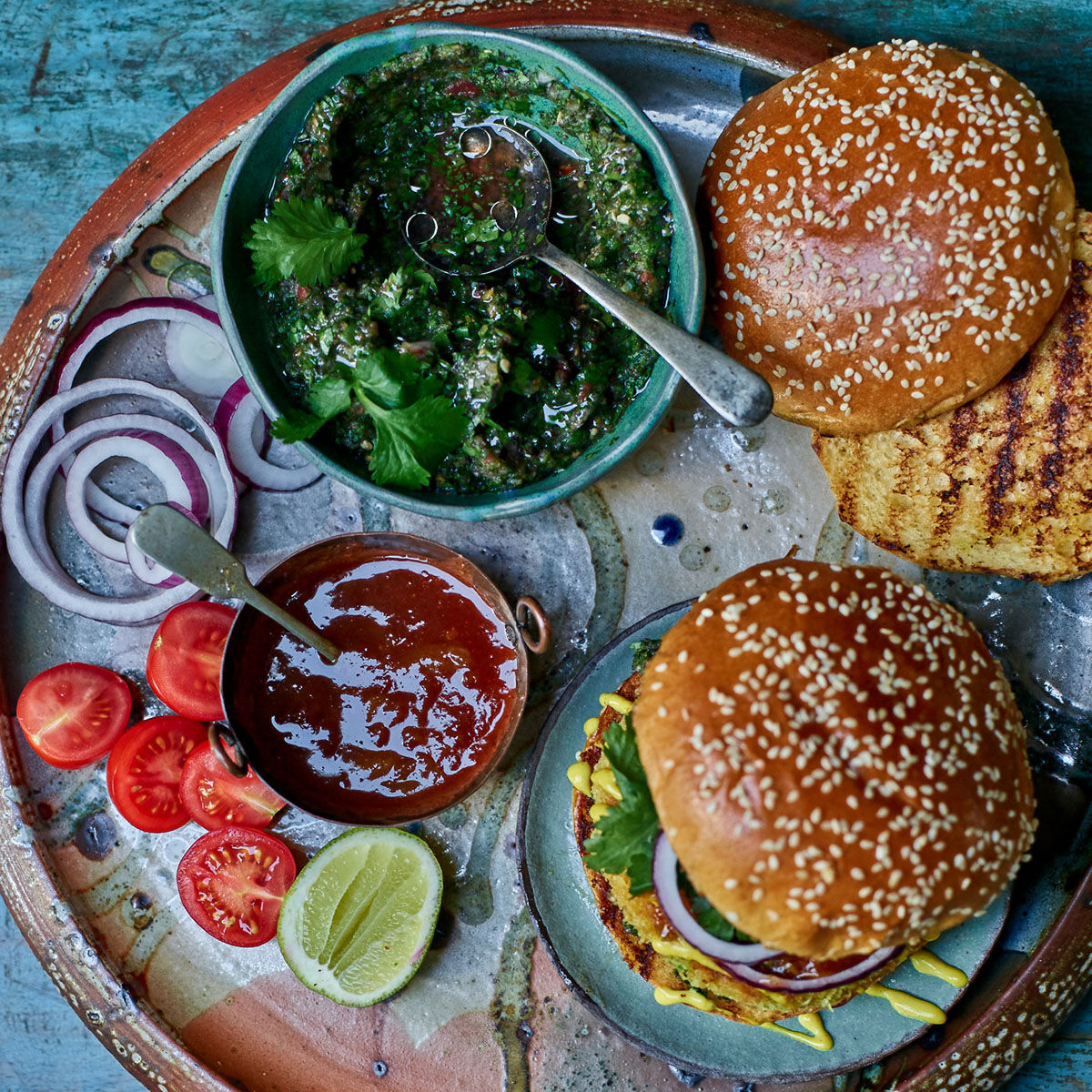 Indian Veggie Burgers | Recipes | Cuisinart