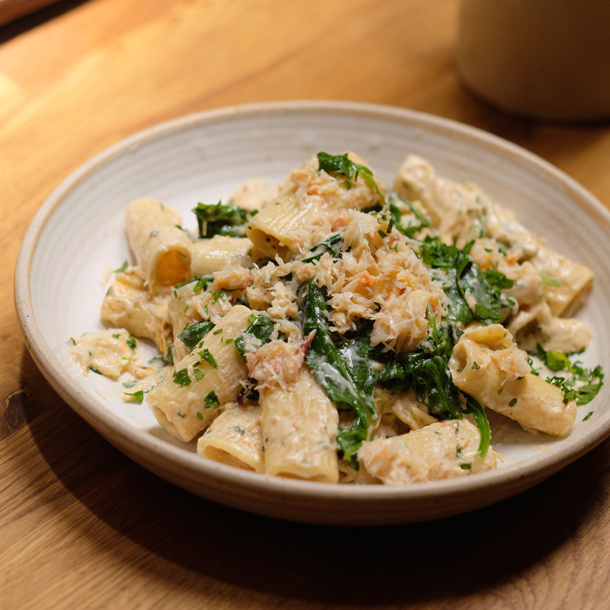 Crab & Lemon Ricotta Rigatoni | Recipes | Cuisinart