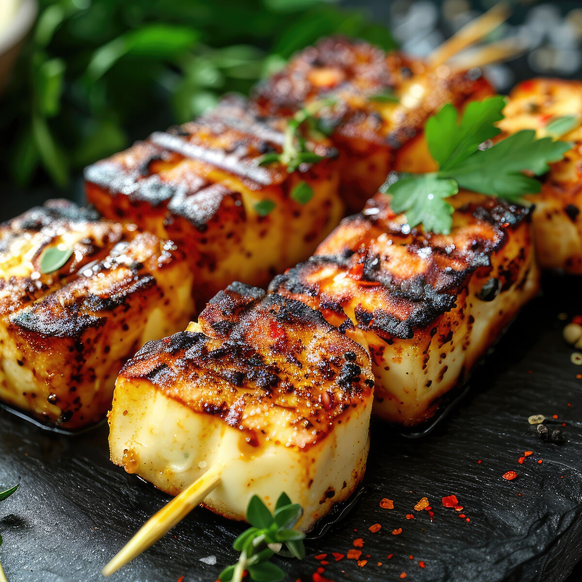 Peri-Peri-Halloumi-Skewers-Recipe | Recipes | Cuisinart